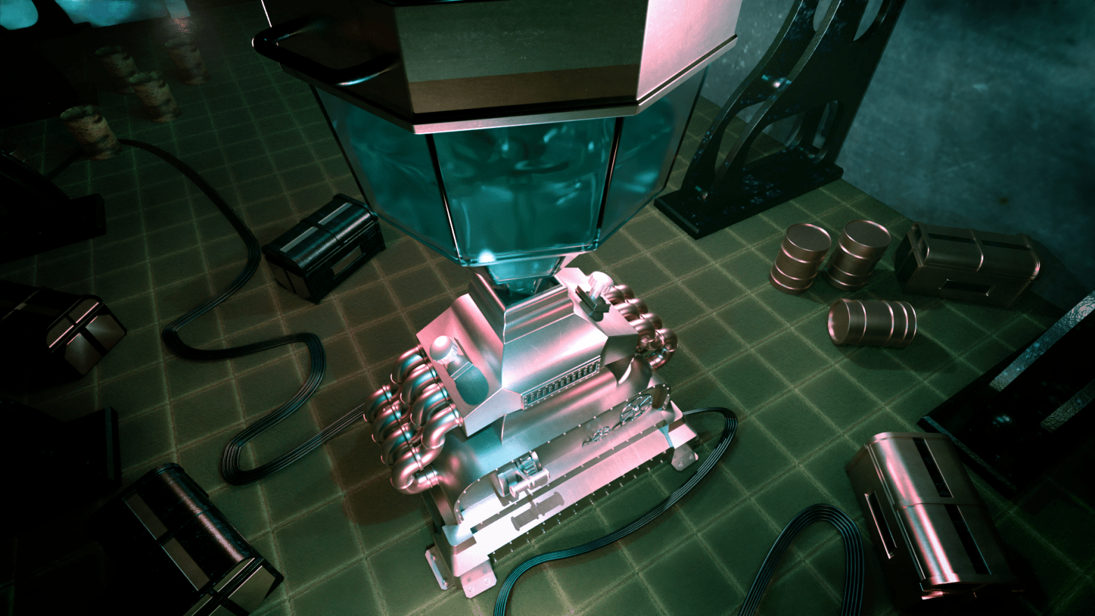 Steampunk Blender - Ilan Manor